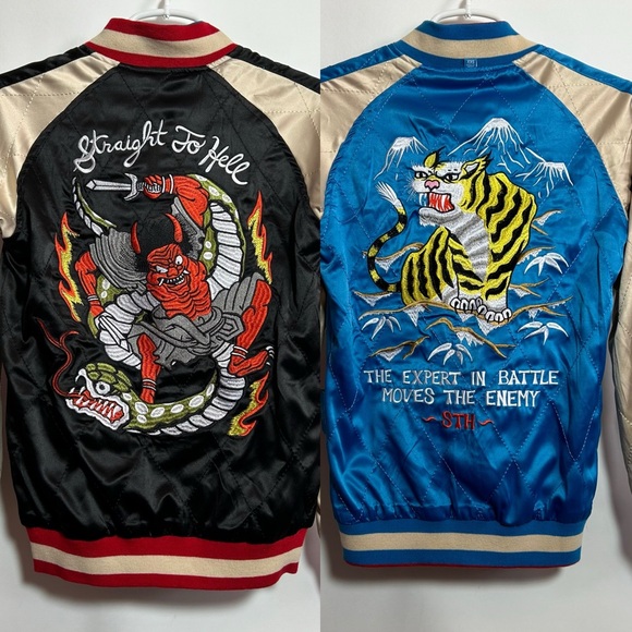 Straight To Hell | Jackets & Coats | Vintage Style Embroidered ...